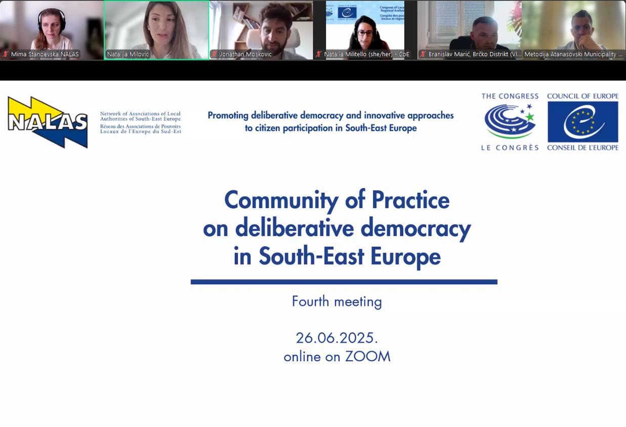 Community of Practice on Deliberative Democracy inspires future action and reflects on the ...